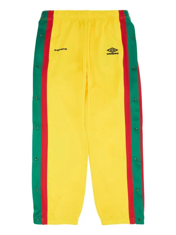 Supreme X Umbro Break-away Track Pant - Yellow