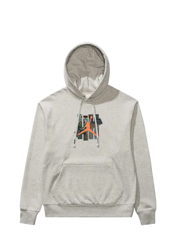 JORDAN X Undefeated Strikes Hoodie - Grey