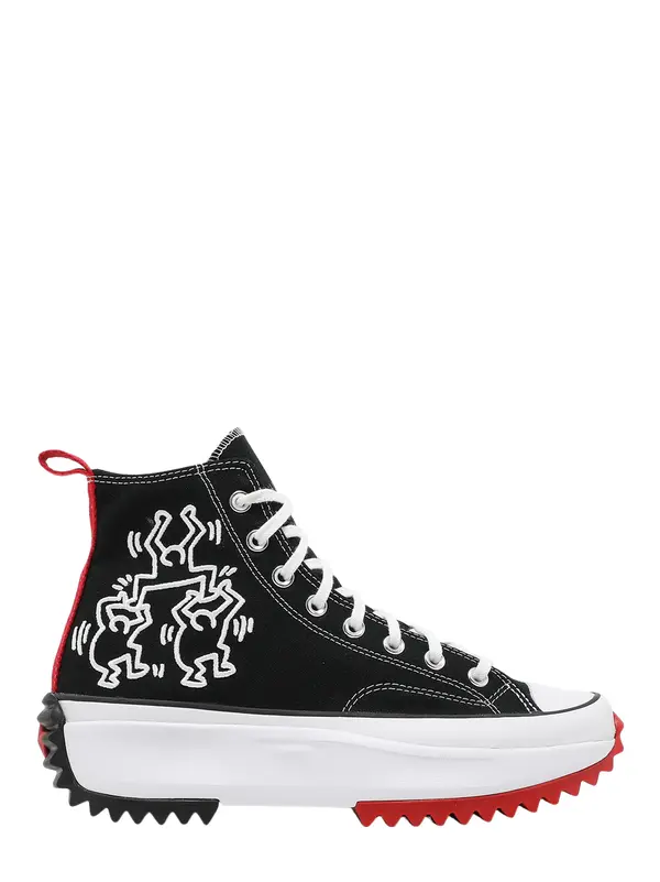 CONVERSE Keith Haring Run Star Hike High-top Sneakers - Black