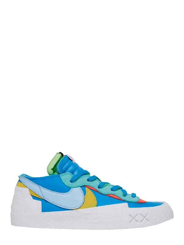 Nike Kaws X Sacai X Blazer Low - Blue