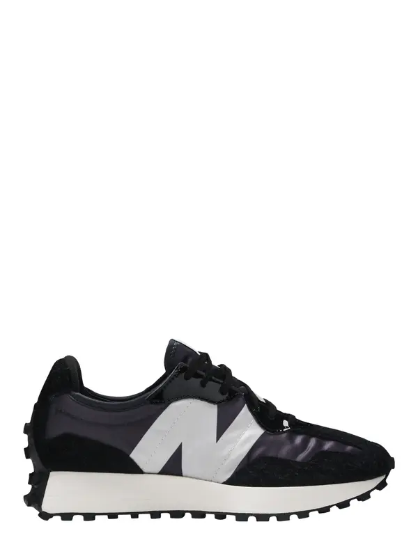 NEW BALANCE 327 Lace Up Sneakers - Black