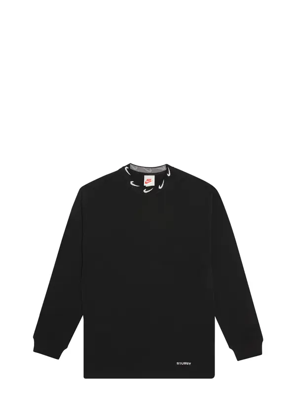 Nike X Stussy Nrg Br Long-sleeve Knit Top - Black