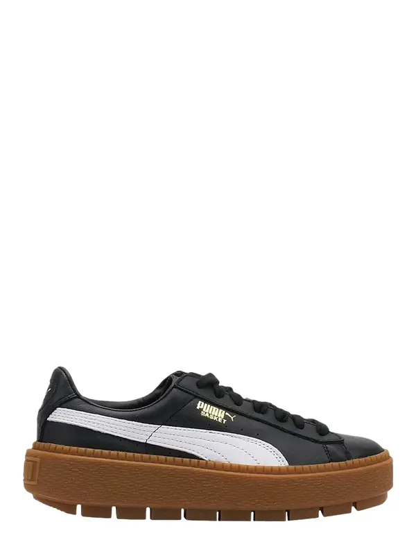 PUMA Platform Trace L Gum Sneakers - Black