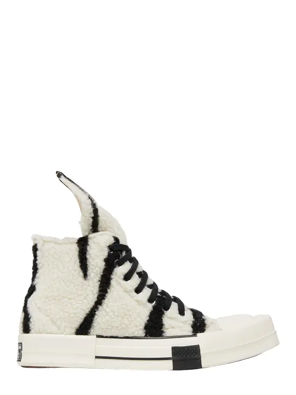 CONVERSE Rick Owens X Drkshdw Turbodrk Chuck 70 High - White