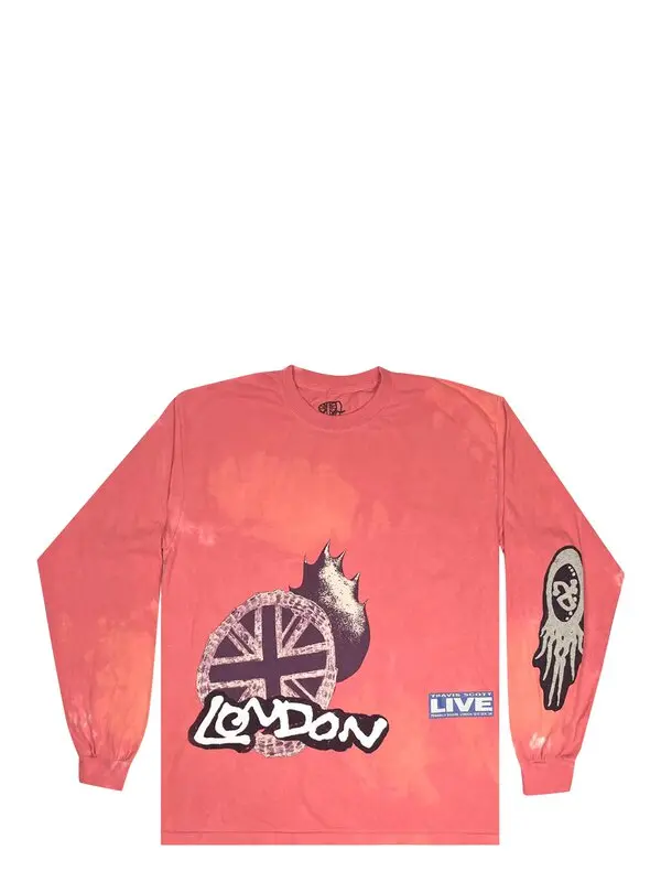 CACTUS JACK BY TRAVIS SCOTT Cactus Jack O2 Live Long-sleeve - Pink