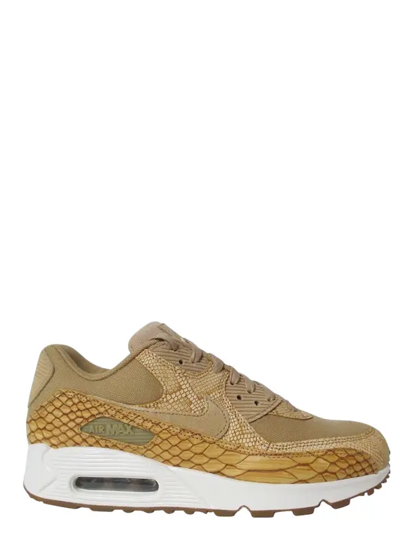 Nike Max 90 Premium Leather Sneakers - Tan