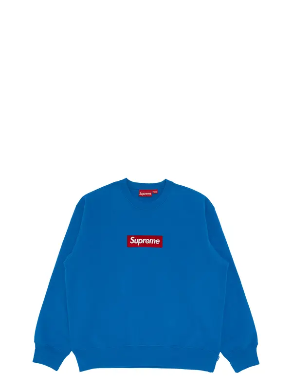 Supreme Box Logo Crewneck - Blue