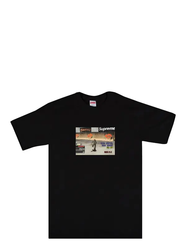 Supreme X Thrasher Game Tee - Black