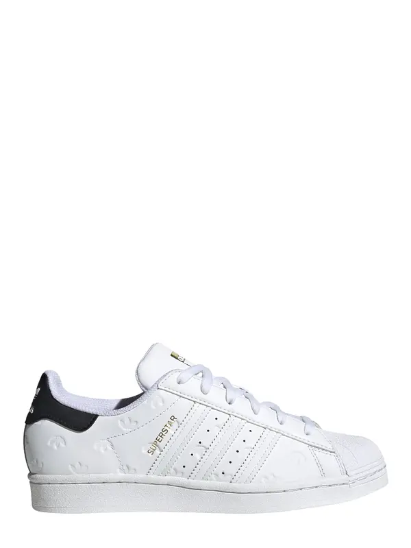 Adidas Superstar Allover Debossed Trefoils Sneakers - White