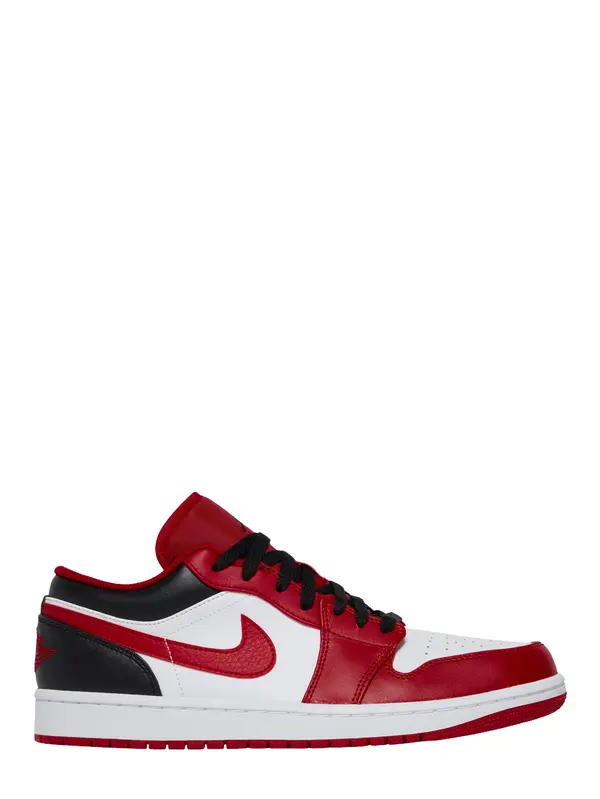 JORDAN 1 Low 'reverse Black Toe - Red