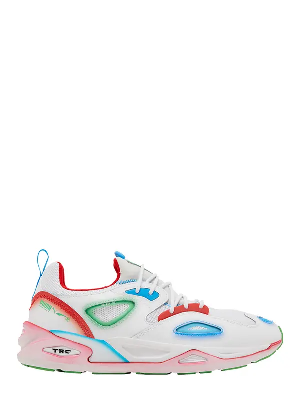 PUMA Trc Blaze Neon Sneakers - White