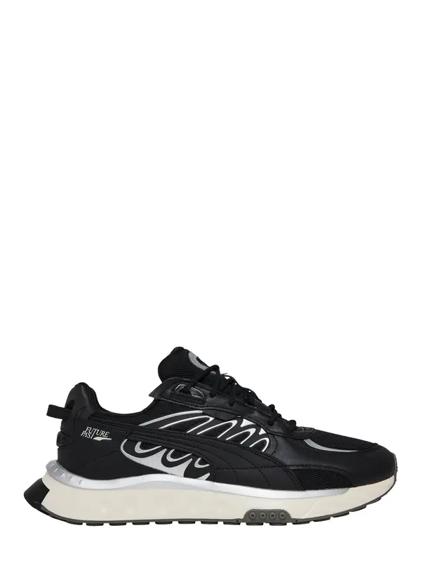 PUMA Wild Rider Techno Sneakers - Black