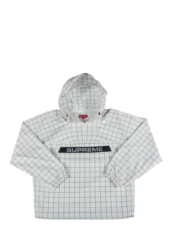 Supreme Heavy Nylon Anorak - White