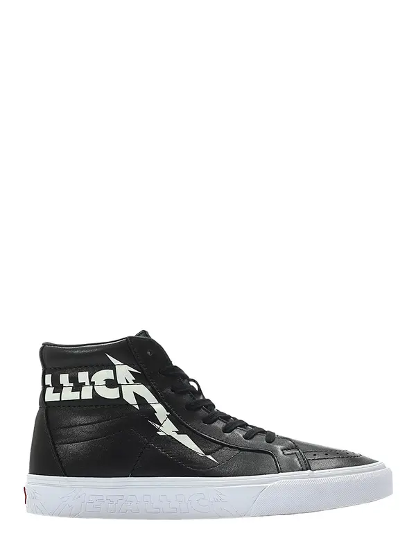 VANS Sk8 Hi Metallica High Top Sneakers - Black