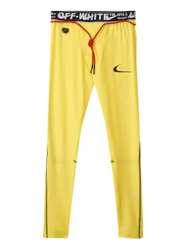 Nike X Off-white Running Tights - Yellow