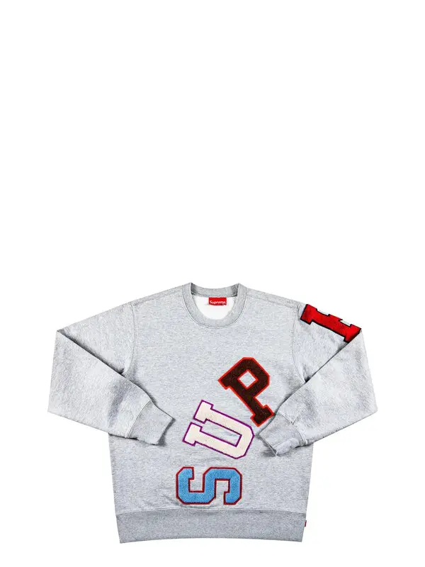 Supreme Big Arc Crewneck - Grey