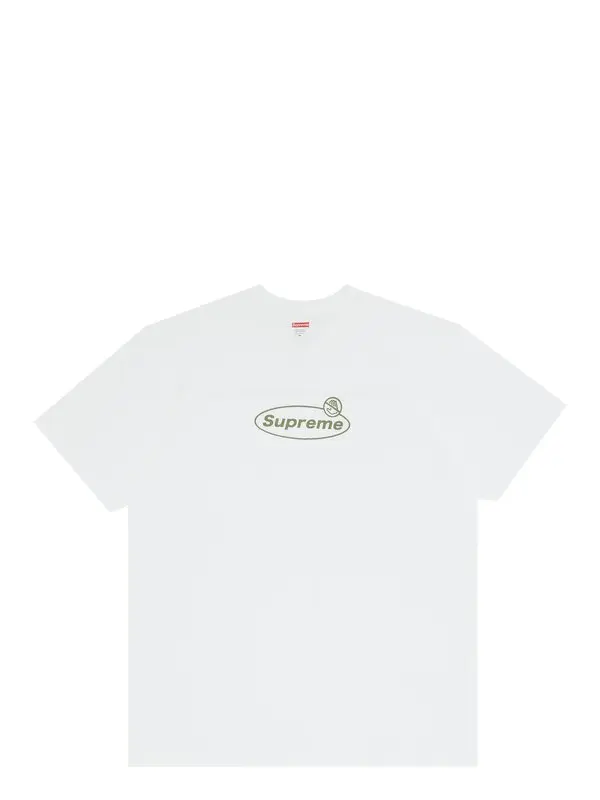 Supreme Warning Tee - White