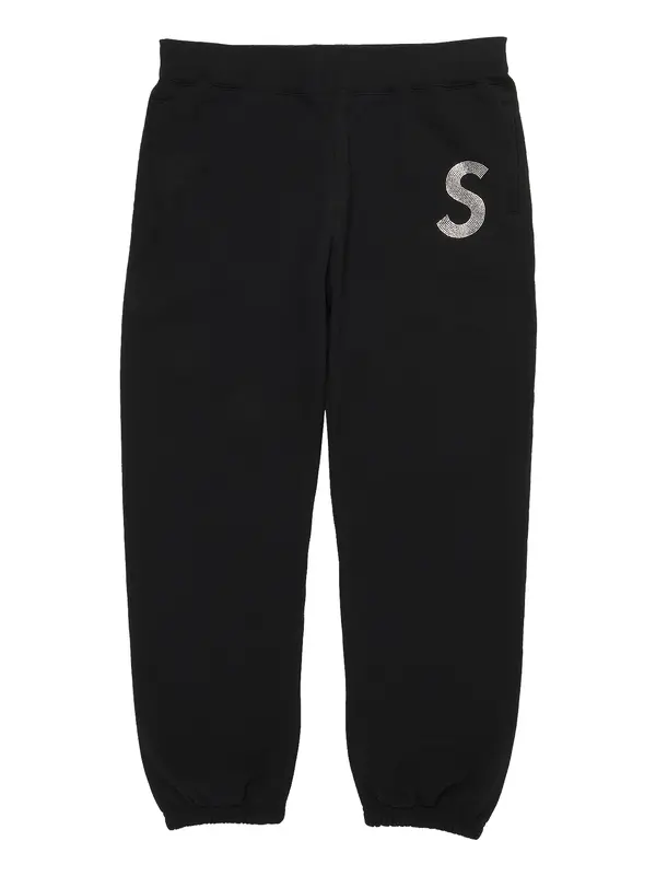 Supreme Logo Sweatpant - Black
