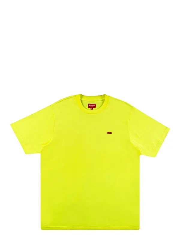 Supreme Small Box Tee 'fluorescent - Yellow