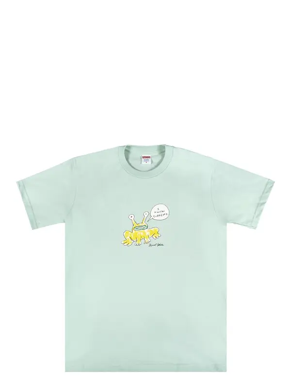 Supreme X Daniel Johnston Frog Tee 'light - Teal