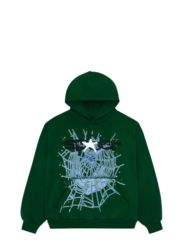 SP5DER Web Hoodie - Green
