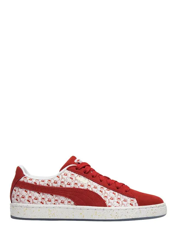 PUMA X Hello Kitty Suede Sneakers - Red