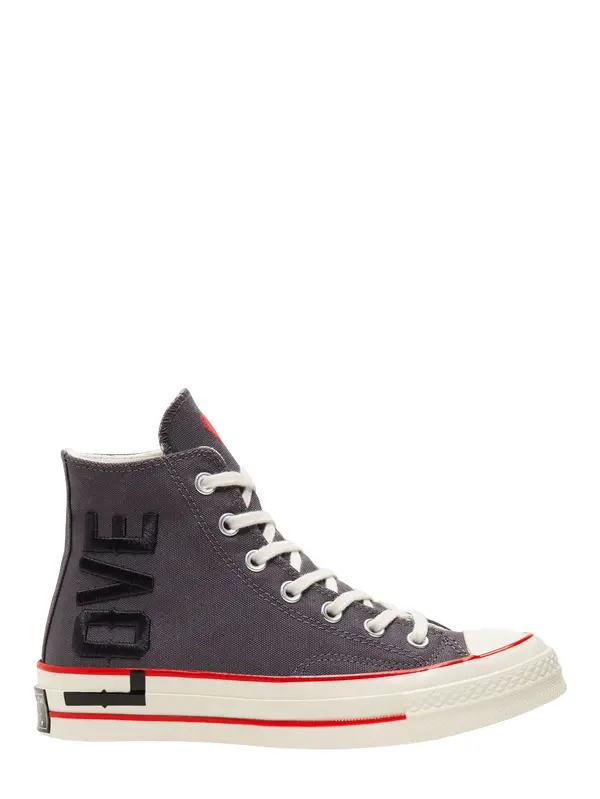 CONVERSE Chuck 70 High 'love Fearlessly' Sneakers - Grey