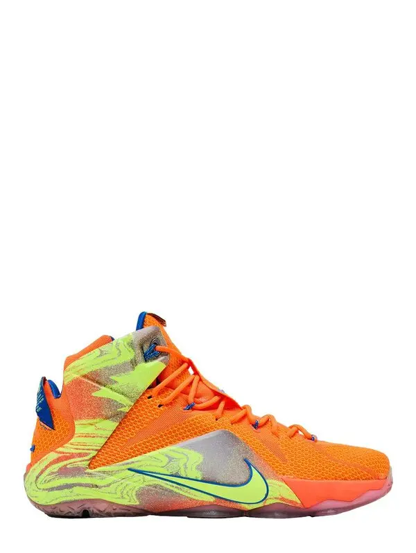 Nike Lebron 12 'six Meridians' Sneakers - Orange