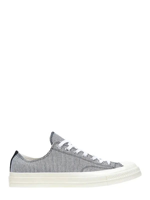 CONVERSE Chuck 70 Low Striped Chambray - White