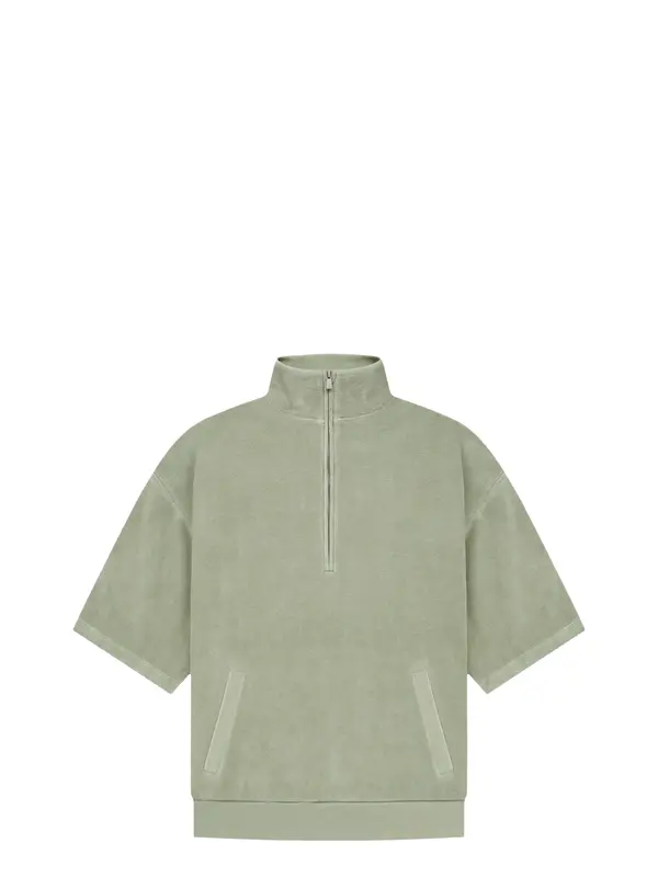 Fear Of God Velour Mockneck - Green