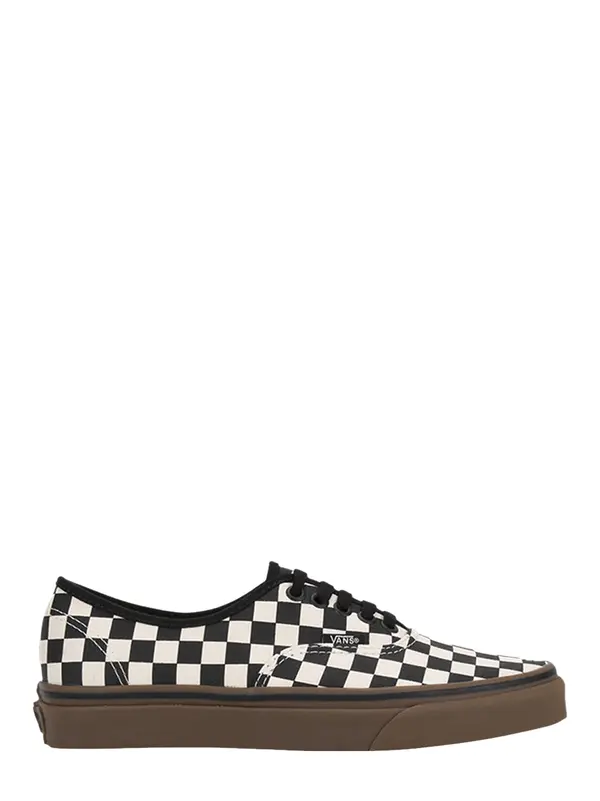 VANS Authentic Checkerboard Gum - Black
