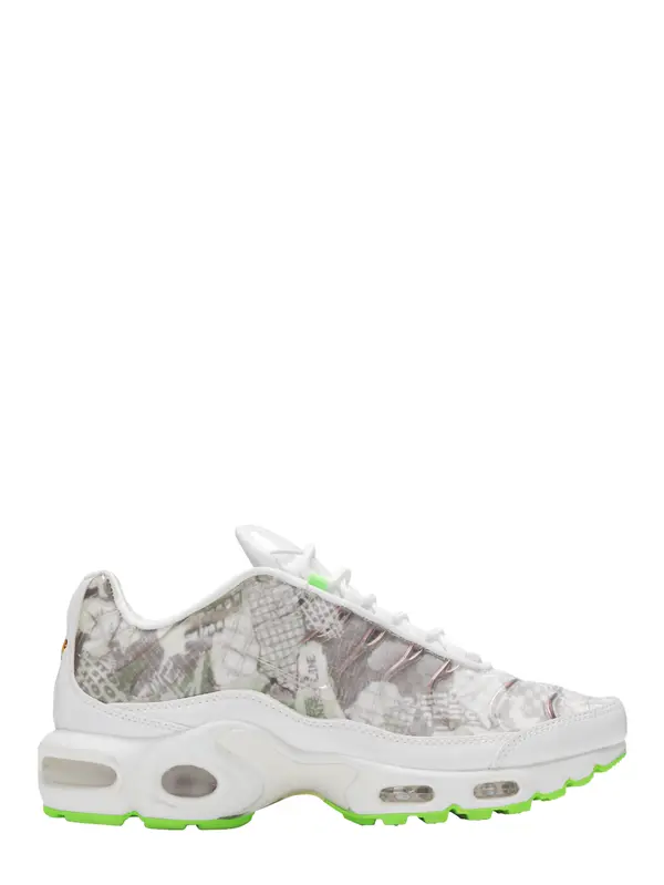 Nike Max Plus Lx 'vintage Print' Sneakers - White
