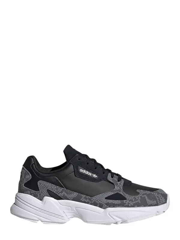 Adidas Falcon Snakeskin Sneakers - Black