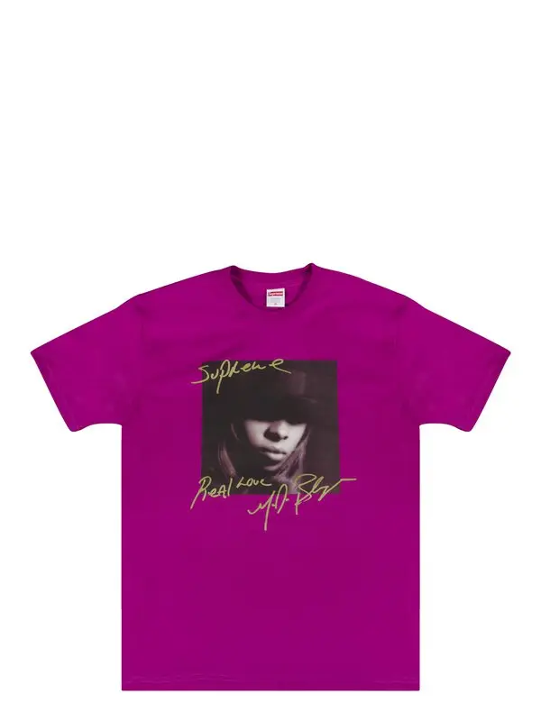 Supreme Mary J. Blige T-shirt 'magenta - Purple