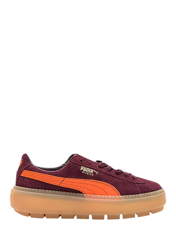 PUMA Suede Platform Trace Sneakers - Red
