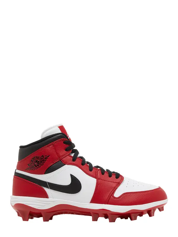 JORDAN 1 Mid Td Cleat - Red