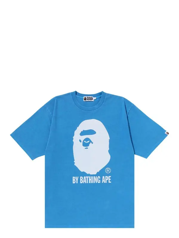 A BATHING APE Overdye Relaxed Tee - Blue