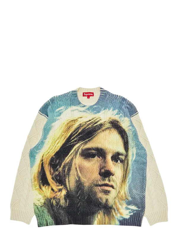 Supreme Kurt Cobain Sweater - White