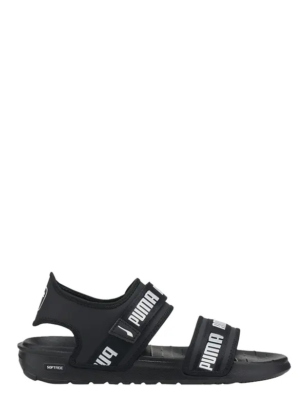 PUMA Softride Slide Wordmark - Black