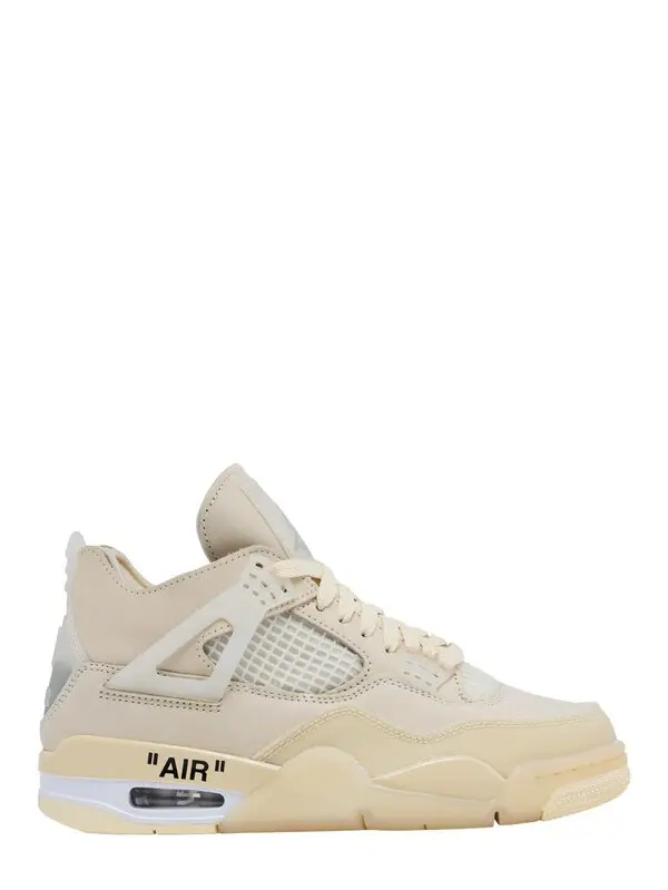 JORDAN X Off-white 4 Retro Sp Sneakers - Tan