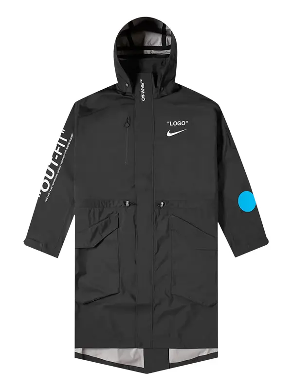 Nike Nikelab X Off-white Mercurial Nrg X Jacket - Black