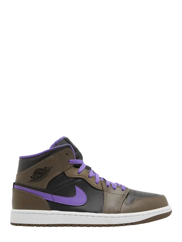 JORDAN 1 Mid Sneakers - Brown