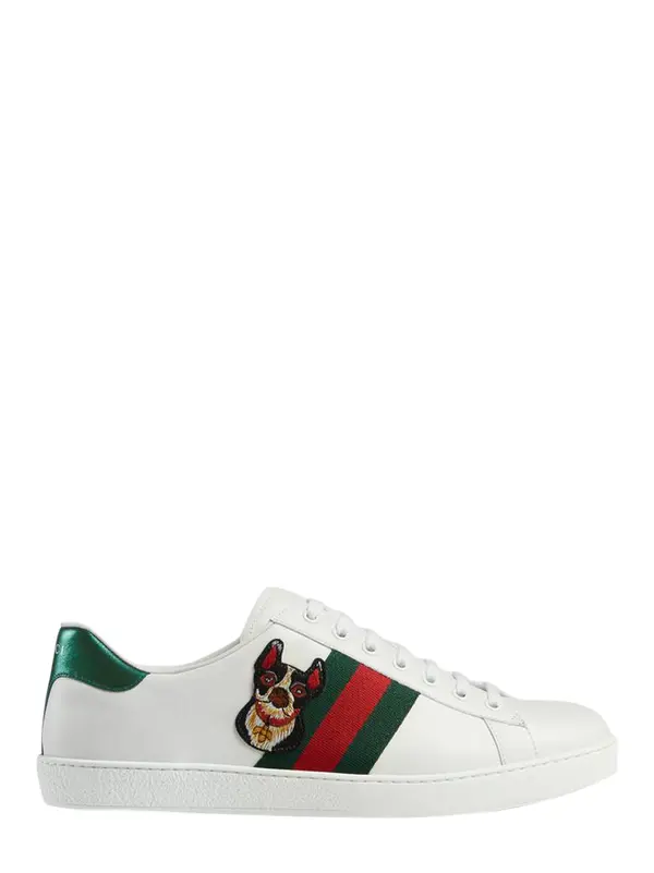 Gucci Ace 'year Of The Dog' Sneakers - White