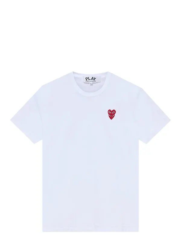 Play Comme Des Garcon Mini Heart T-shirt - White