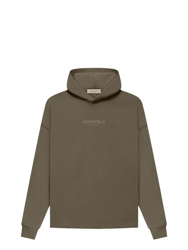 Fear Of God Relaxed Fit Hoodie - Brown