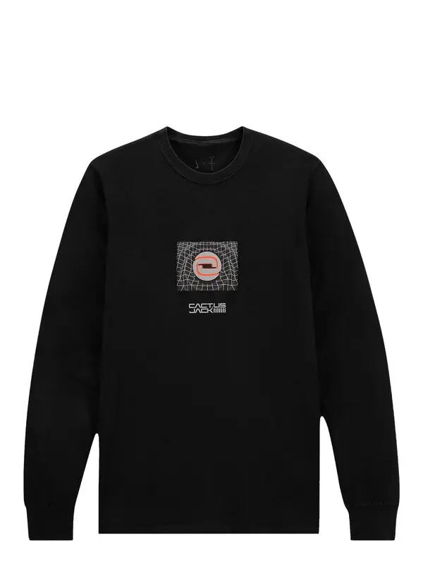 CACTUS JACK BY TRAVIS SCOTT X Nike Nrg Bh Long-sleeve Tee - Black