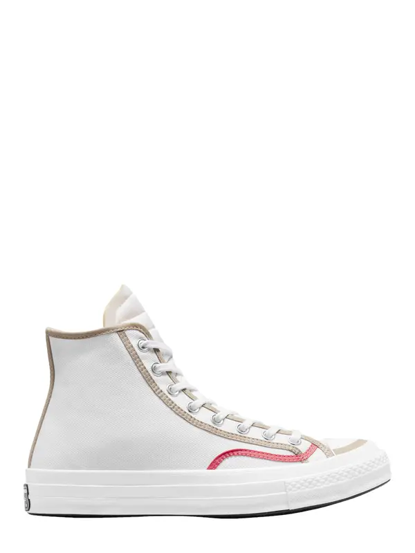 CONVERSE Chuck 70 High Varsity Hybrid Texture Sneakers - White