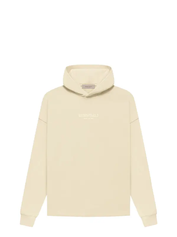 Fear Of God Relaxed Hoodie 'egg Shell - Cream