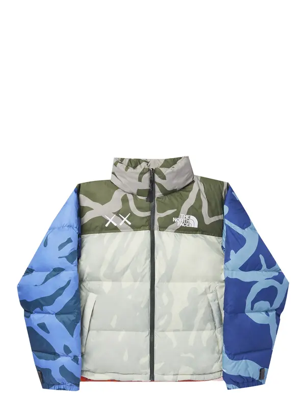 The North Face X Kaws Retro 1996 Nuptse Jacket - Cream
