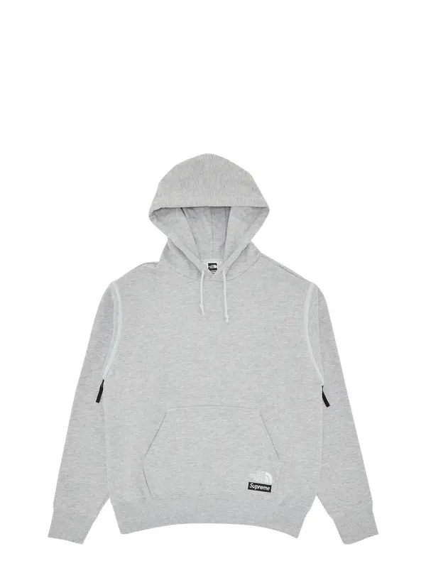 Supreme X The North Face Convertible Hooded Sweatshirt - Grey
